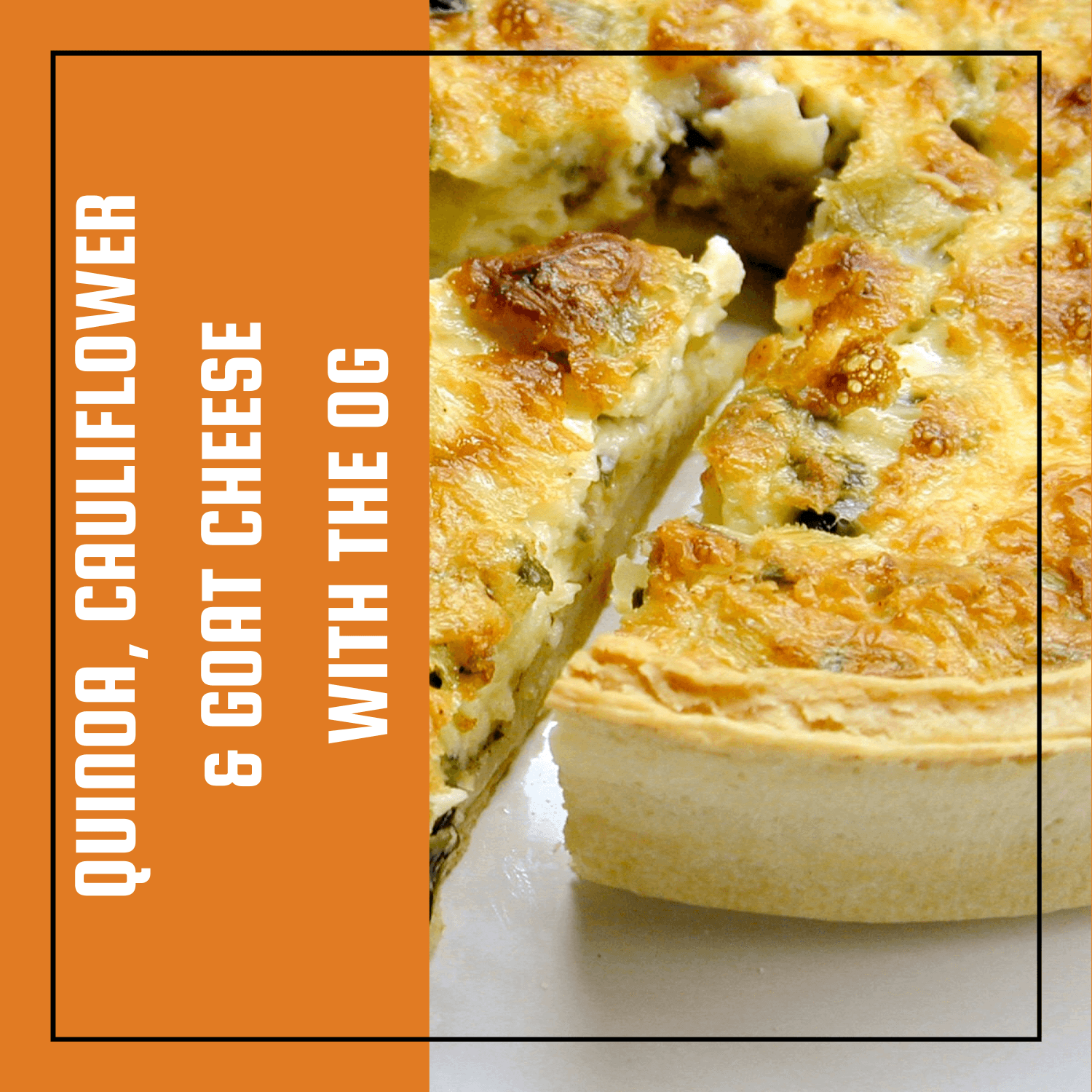 The Ginger Goat Quiche